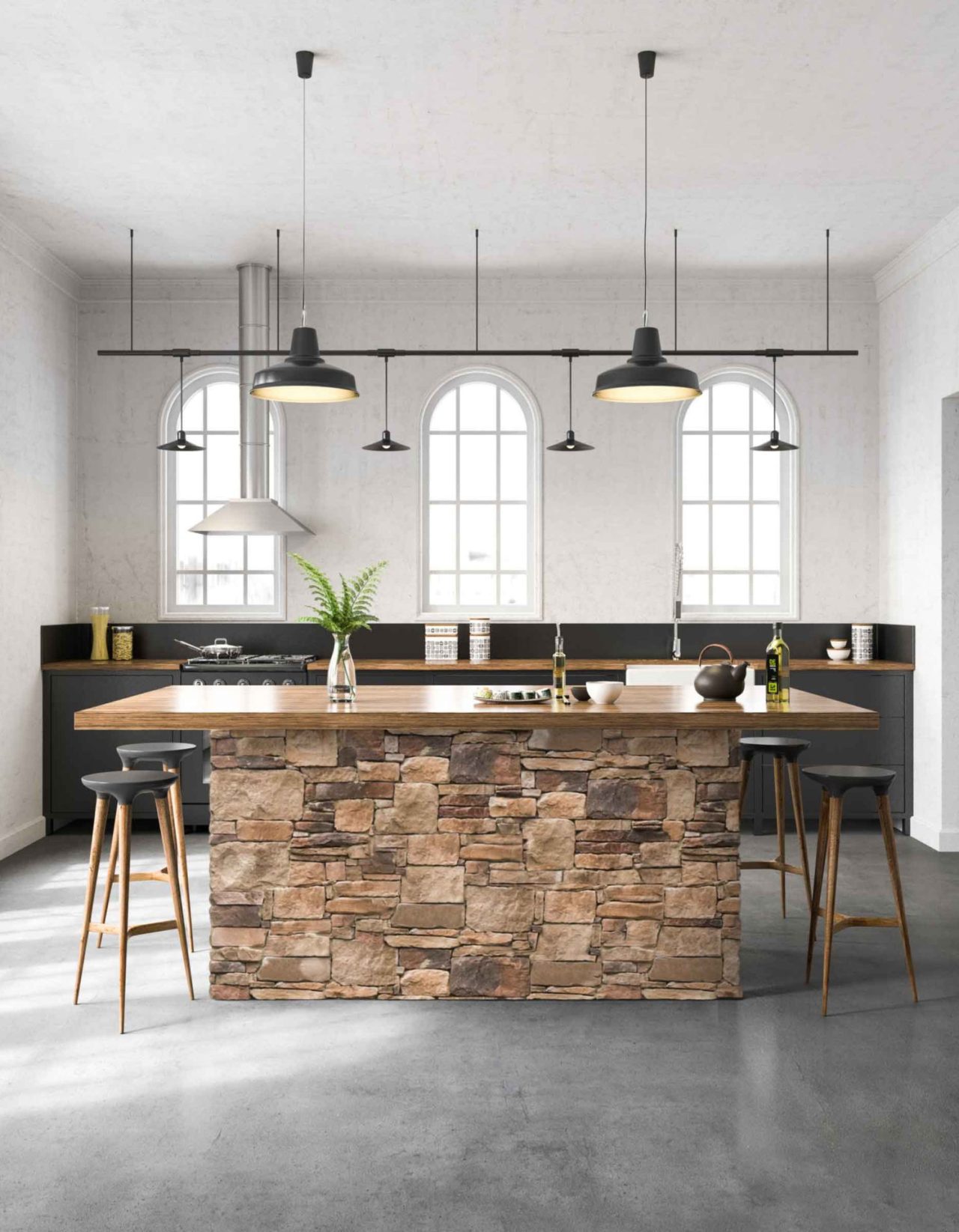 Stone Indoor and Outdoor Kitchens We Love | Horizon Stone